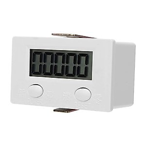 Garosa Tally Counter Digital Counter 5 Digit 0~99999 LCD Display Electronic Tally Counter Digit Number Lap Counter