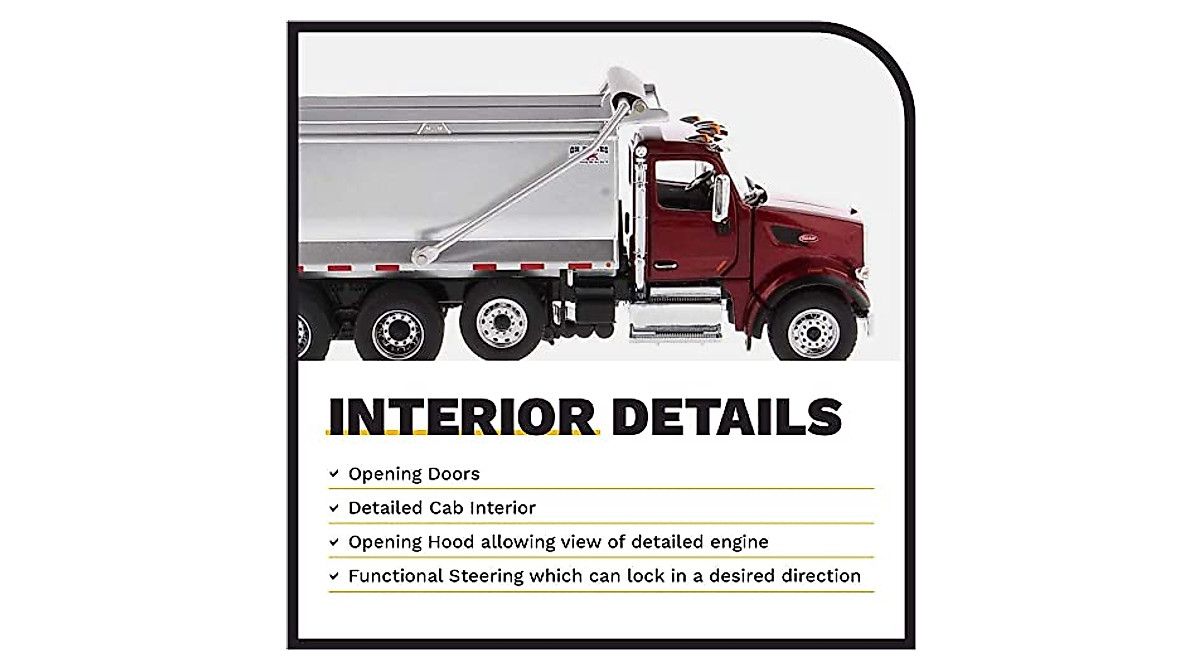 Diecast Masters Peterbilt Model 567 - 1:50 Scale Truck