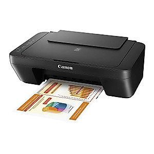 Canon MG Series PIXMA MG2525 Inkjet Photo Printer with Scanner/Copier, Black
