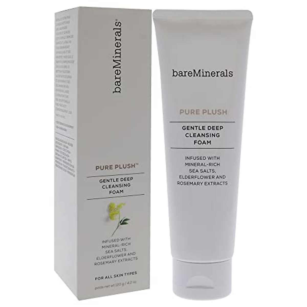 Bare Escentuals Pure Plush Deep Cleansing Foam, 4.2 Oz