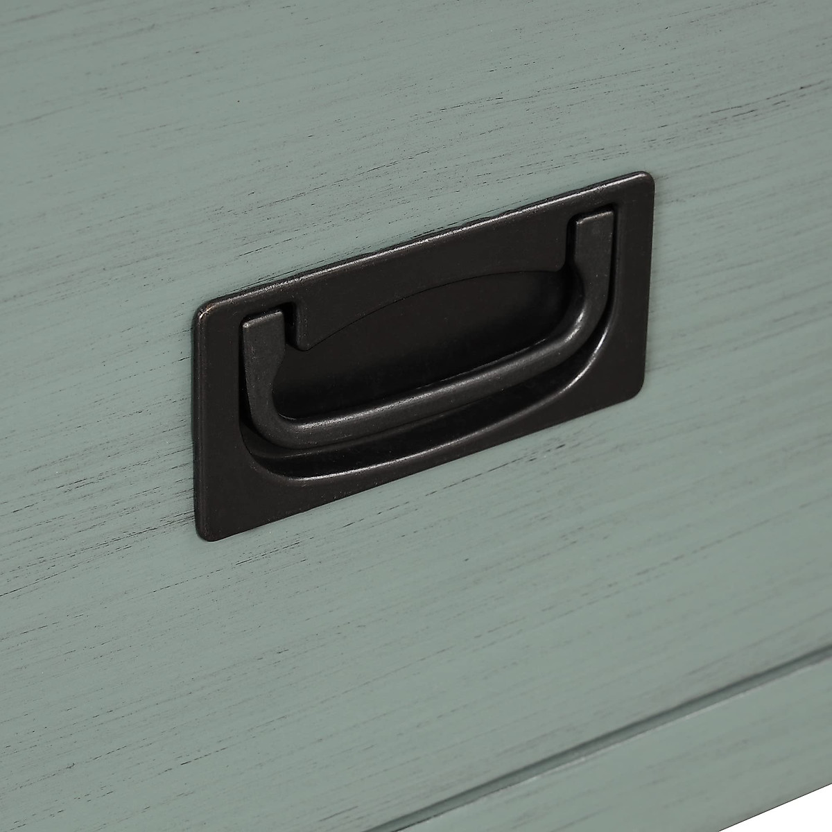 INMOZATA Retro Console Table Sofa Entryway Side Table Furniture with 4 Drawers and 1 Storage Shelves for Living Room Home Bedroom Hallway Kitchen Decor,Green