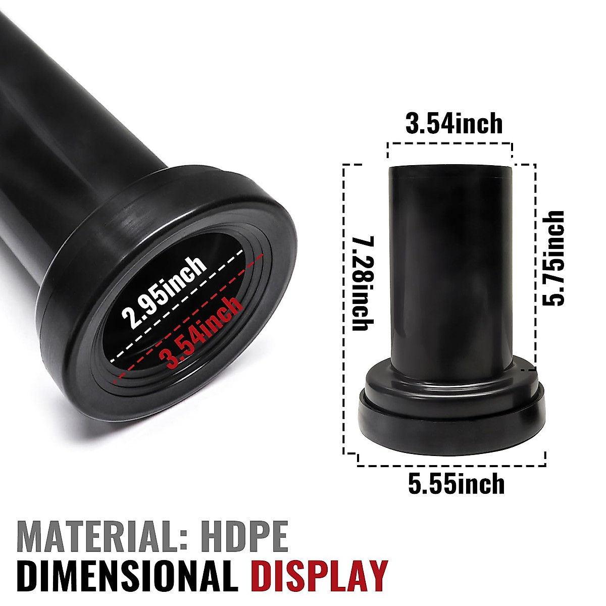 PuritySage Wall Hung Toilet Tank Pipe Connector Set,Compatible with Geberit 152.404.46.1/240.752.11.1,Toilet & Bidet Replacement Parts with HDPE Plastic,Easy Installation