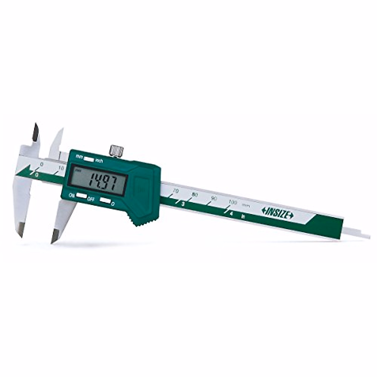 INSIZE 1111-100A Mini Electronic Caliper, 0-4"/0-100 mm