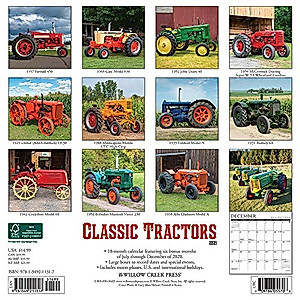 Classic Tractors 2021 Wall Calendar