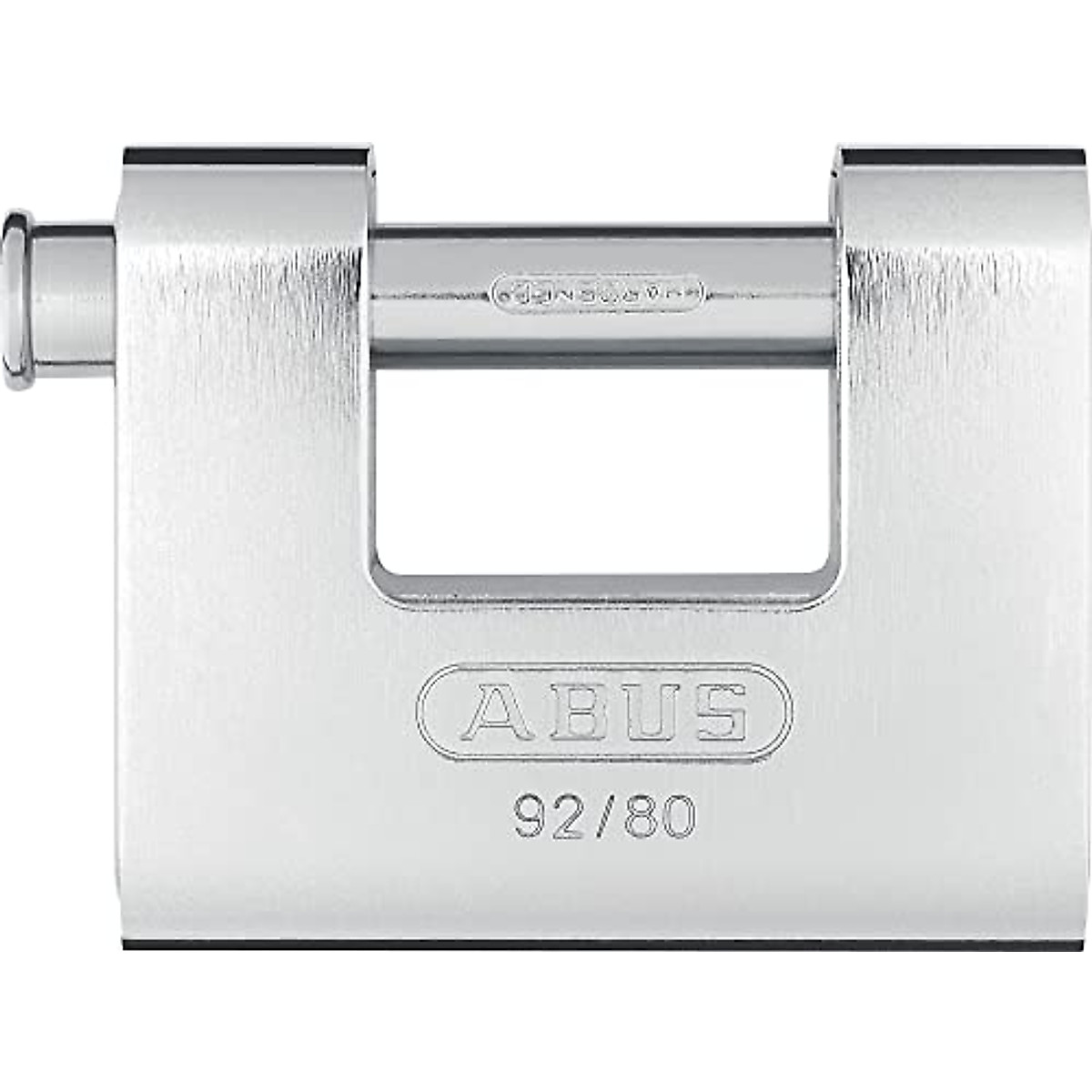 ABUS 92/80 KD All Weather Solid Brass with Steel Jacket Monoblock Keyed Different Padlock