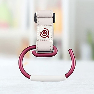 Cabilock Buggy Hook for Stroller Wheelchair Walker Stroller Hooks Bag Hooks for Hanging Diaper Bags Grocery Shopping Bags 2pcs