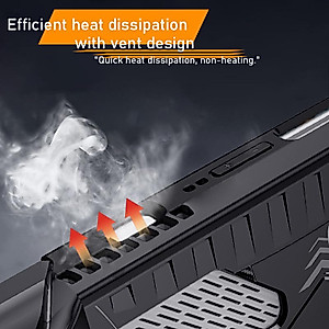 KERESLINA Silicone Protective Case for Rog Ally,ROG Ally Integrated Silicone Black and White Shockproof Protection Shell,with Accessories for Rog Ally Game Handheld 2023