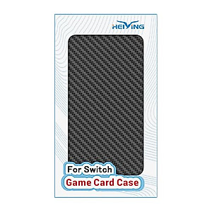 HEIYING Switch Game Card Case for Nintendo Switch/OLED/Lite,Portable Travel Carry Case with 72 Game Card Slots and 24 Micro SD Cards Slots