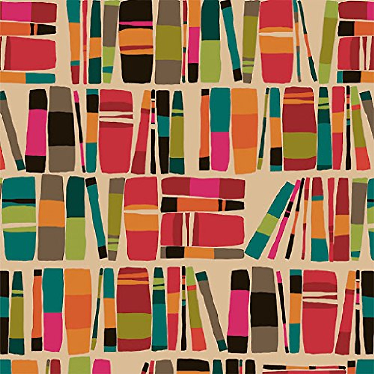 Bookworm Library Gift Wrap Flat Sheet - 24" X 6'