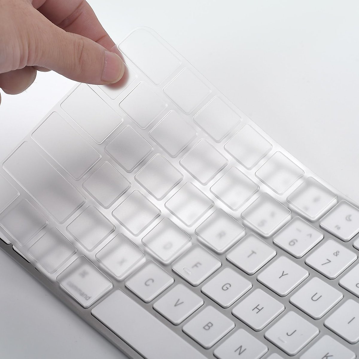 Keyboard Cover Skin for Apple Magic Keyboard with Touch ID and Numeric Keypad (M4 Chip A3119 MXK73LL/A, USB–C), Apple Magic Keyboard Cover - TPU