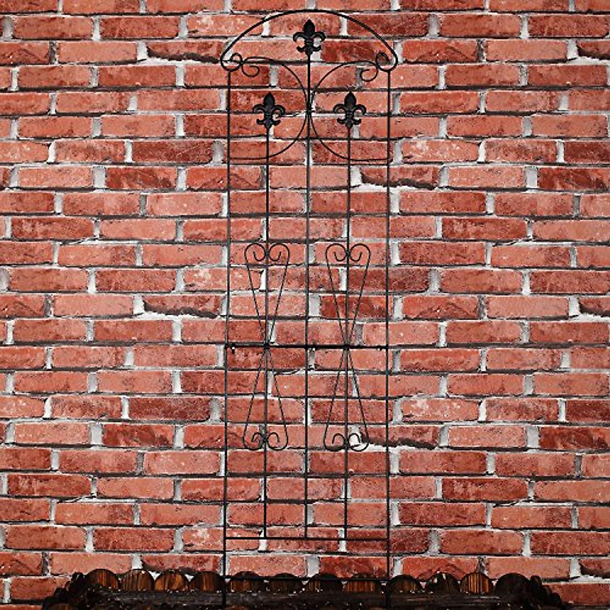 1. GO Metal Garden Trellis Panel Arch for Climbing Plants, 16" Wide x 60" High, OG-0033KD