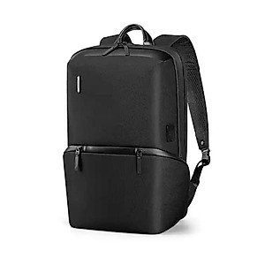 Kingsons, Travel Backpack for Men Women, Water Resistant 15.6 inch Laptop Backpack for Business with USB Charging Port, Multi-Function Work Backpack for Office College School Traveling