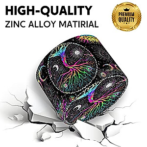 JOYTOP Boho Grinder, 2.5 inch Tree of Life Aesthetic Moon and Sun Grinder (Multicolored)