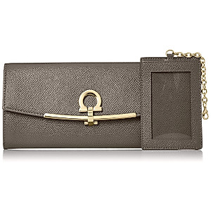 Salvatore Ferragamo 22D150 Gancini Genuine Leather Wallet 22D150-714922 CARAWAYSEED