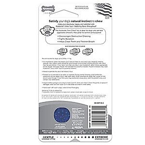 Nylabone Moderate Chew FlexiChew Dental Chew Toy Chicken Small/Regular (1 Count)