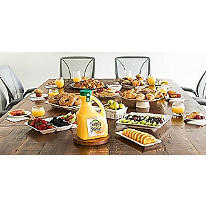 Simply Orange Juice, 89 fl oz, 100% Juice Not from Concentrate, Pulp Free