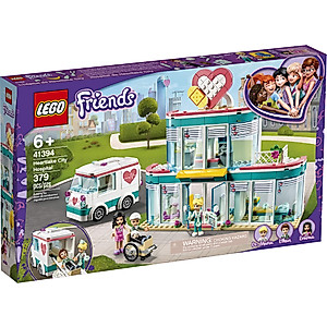 LEGO Friends Heartlake City Hospital 41394 Best Doctor Toy Building Kit, Featuring Friends Character Emma, New 2020 (379 Pieces)