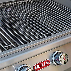 BULL 69008 Steer LP Propane-Grills, White