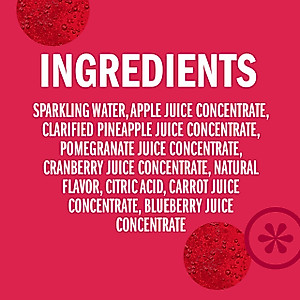 Izze Sparkling Juice, Pomegranate, 8.4 Fl Oz (Pack of 24)