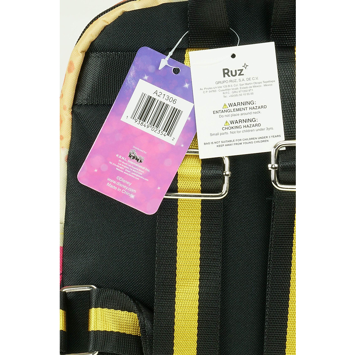 Beauty and the Beast 12" Deluxe Oversize Print Daypack - A21306