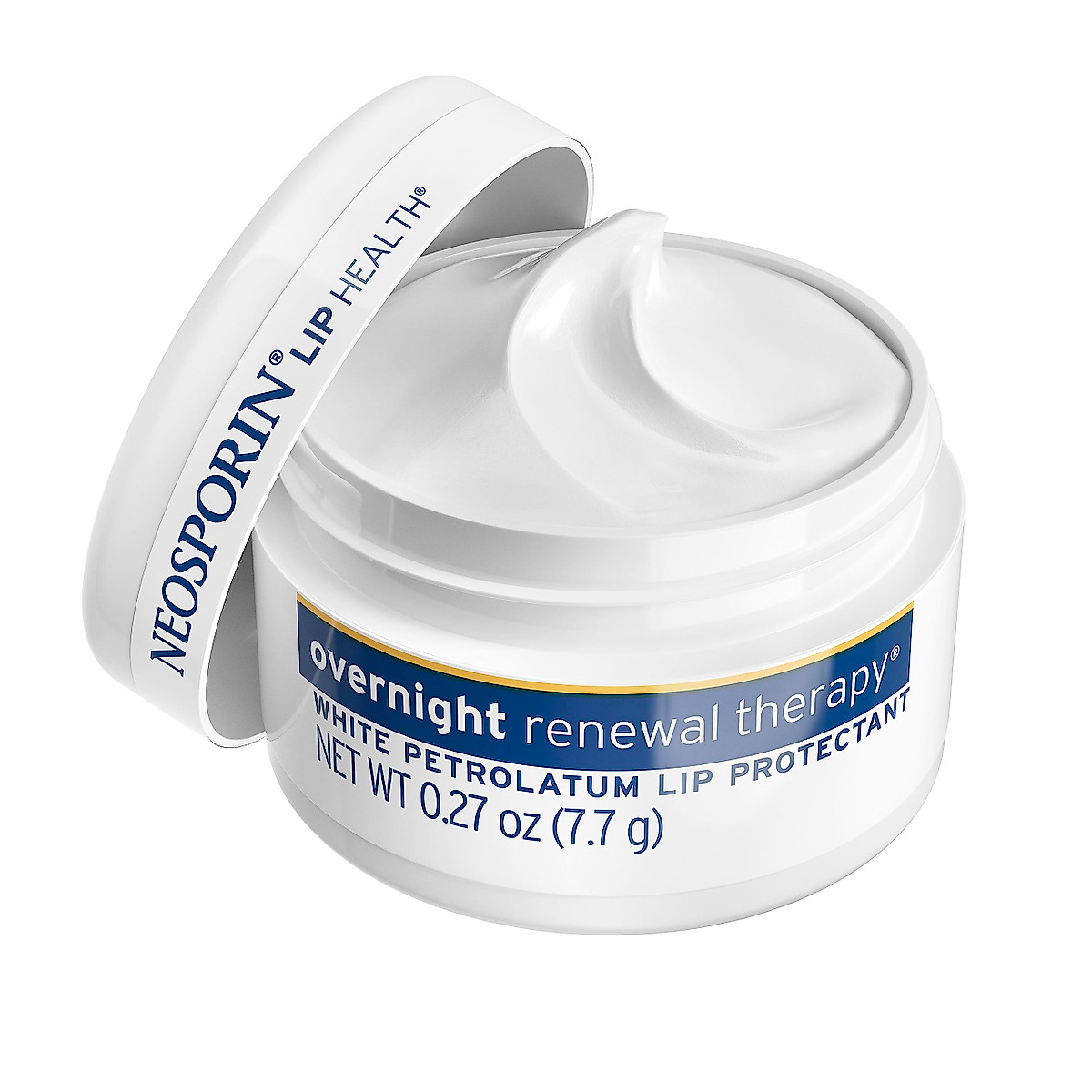 Neosporin Lip Health Overnight Renewal Therapy, 0.27 Oz, Pack of 2