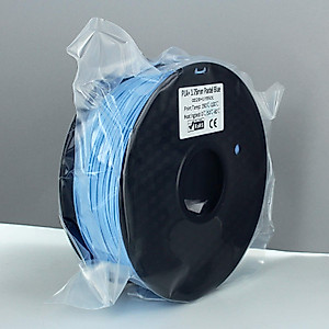 SUPPLY3D PLA PRO (PLA+) 3D Printer Filament 1.75 mm, Dimensional Accuracy +/- 0.01 mm, 1 kg Spool,1.75 PLA Plus Soft Blue