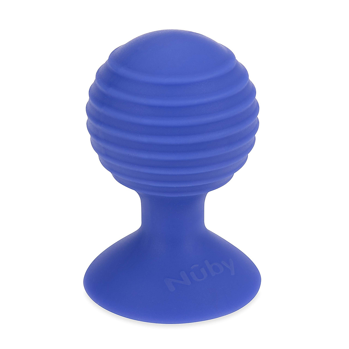 Nuby Silly Rattle Ball Interactive Suction Toys, 2 Piece, Pink/Purple