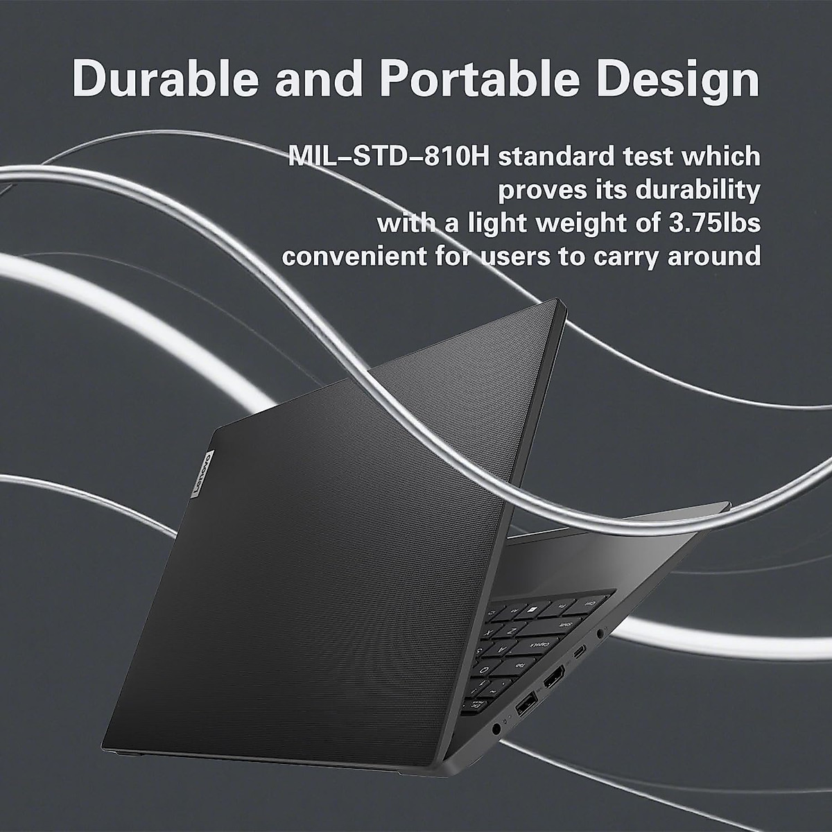 2021 Newest Lenovo IdeaPad 3 17.3" HD+ Screen Laptop Computer, Quad-Core Intel i5-1035G1 Up to 3.6GHz (Beats i7-8565U), 12GB DDR4 RAM, 256GB PCIe, Webcam, WiFi 5, 802.11AC, Windows 10 +Marxsol-Cables