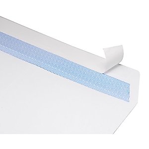 Office Deed 500 #9 Double Window SELF SEAL Security Envelopes-Designed for Quickbooks Invoices and Business Statements with peel and seal flap -3 7/8'' X 8 7/8''