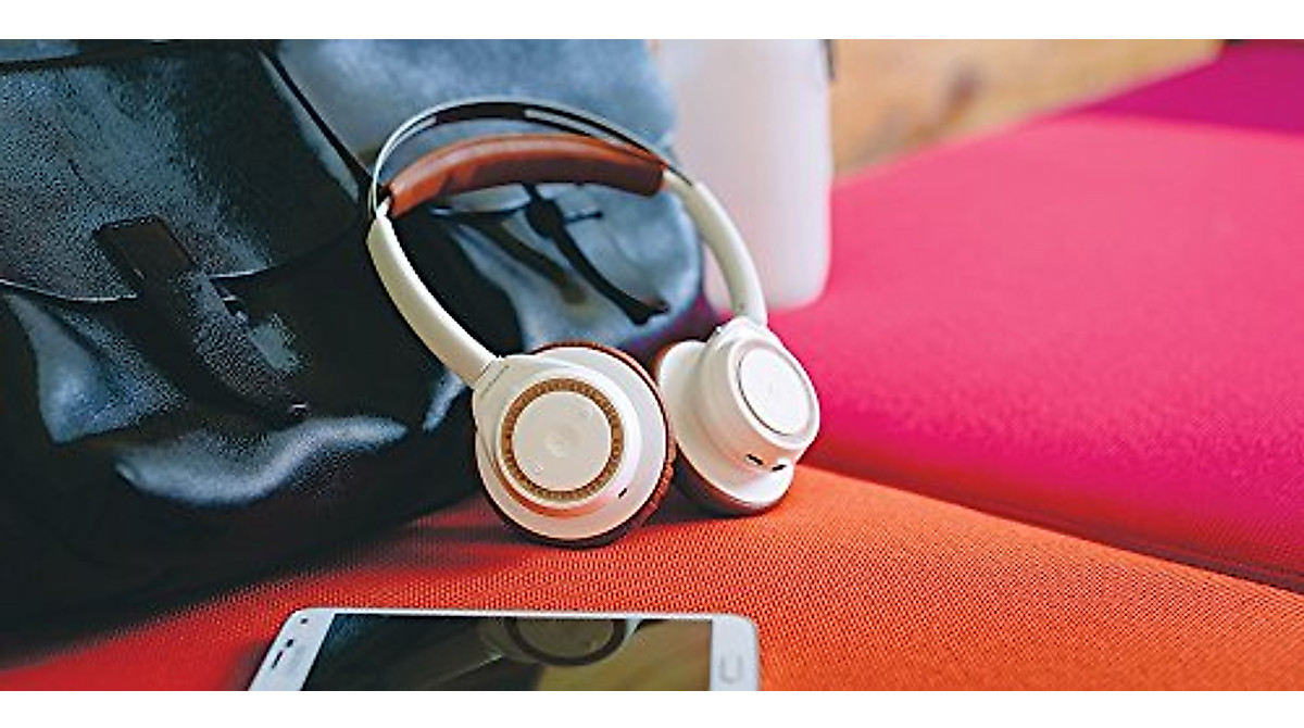 Plantronics Backbeat Sense Wireless Headphones w/ Mic - White