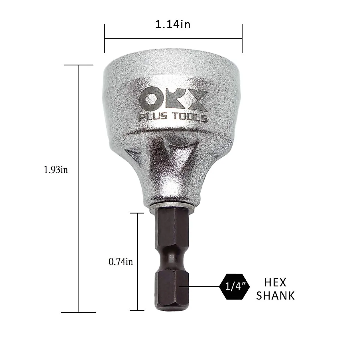 ORX PLUS TOOLS 2 PCS Deburring External Chamfer Tool, with HSS Blade and Tungsten Blade, Deburring Drill Bit, Remove Burr Tools Quick Release Shank Fits for 1/8"-3/8"(3mm-35mm)
