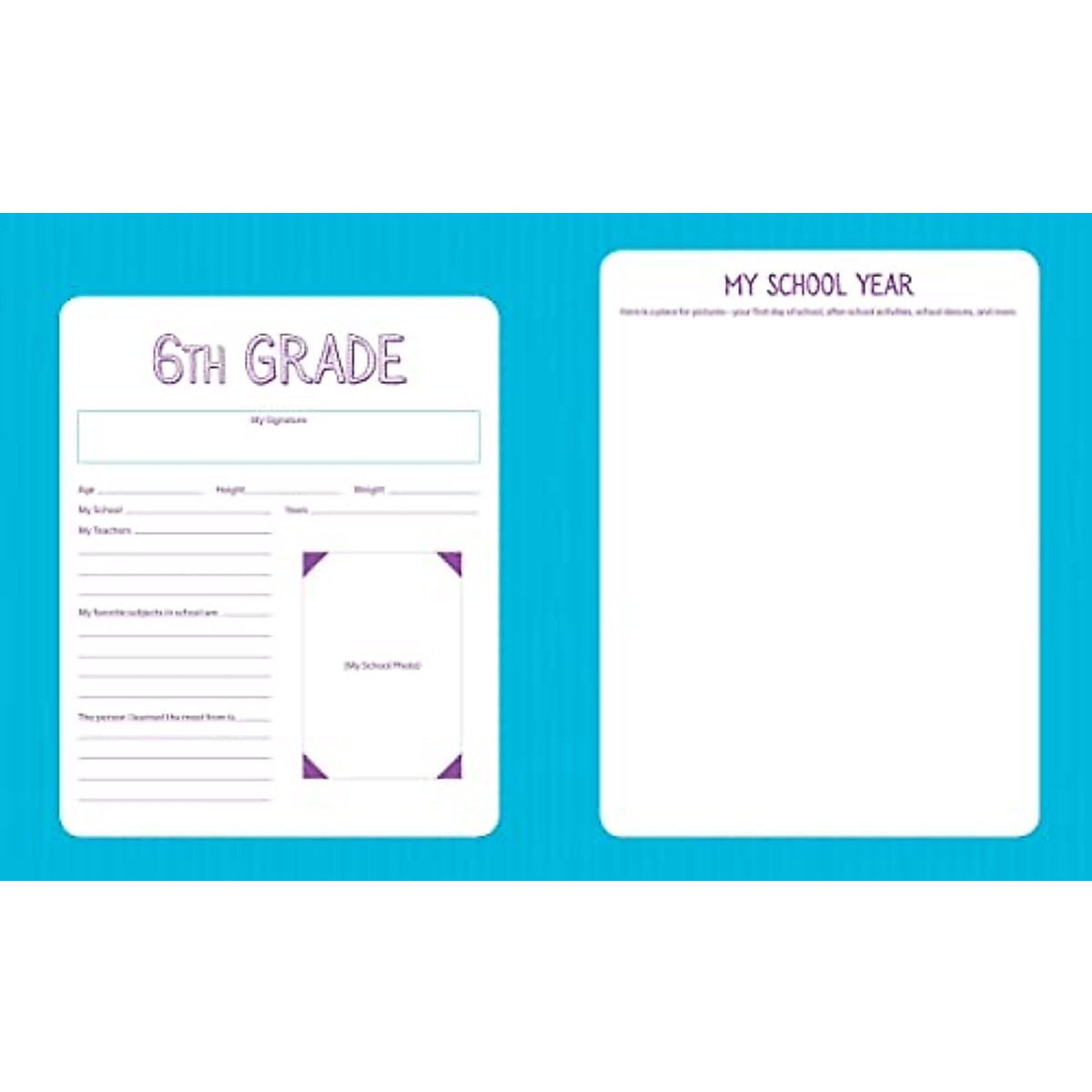 School Years Record Book: Capture and Organize Memories from Preschool through 12th Grade (Reader's Digest)