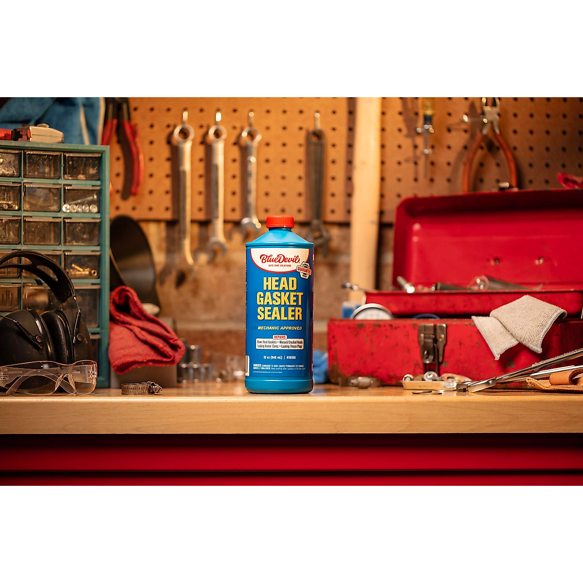 BlueDevil 38386 Head Gasket Sealer - 1 Quart