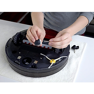 iRobot 4624869 Roomba e & I Front Caster Wheel (All Black), Plastic