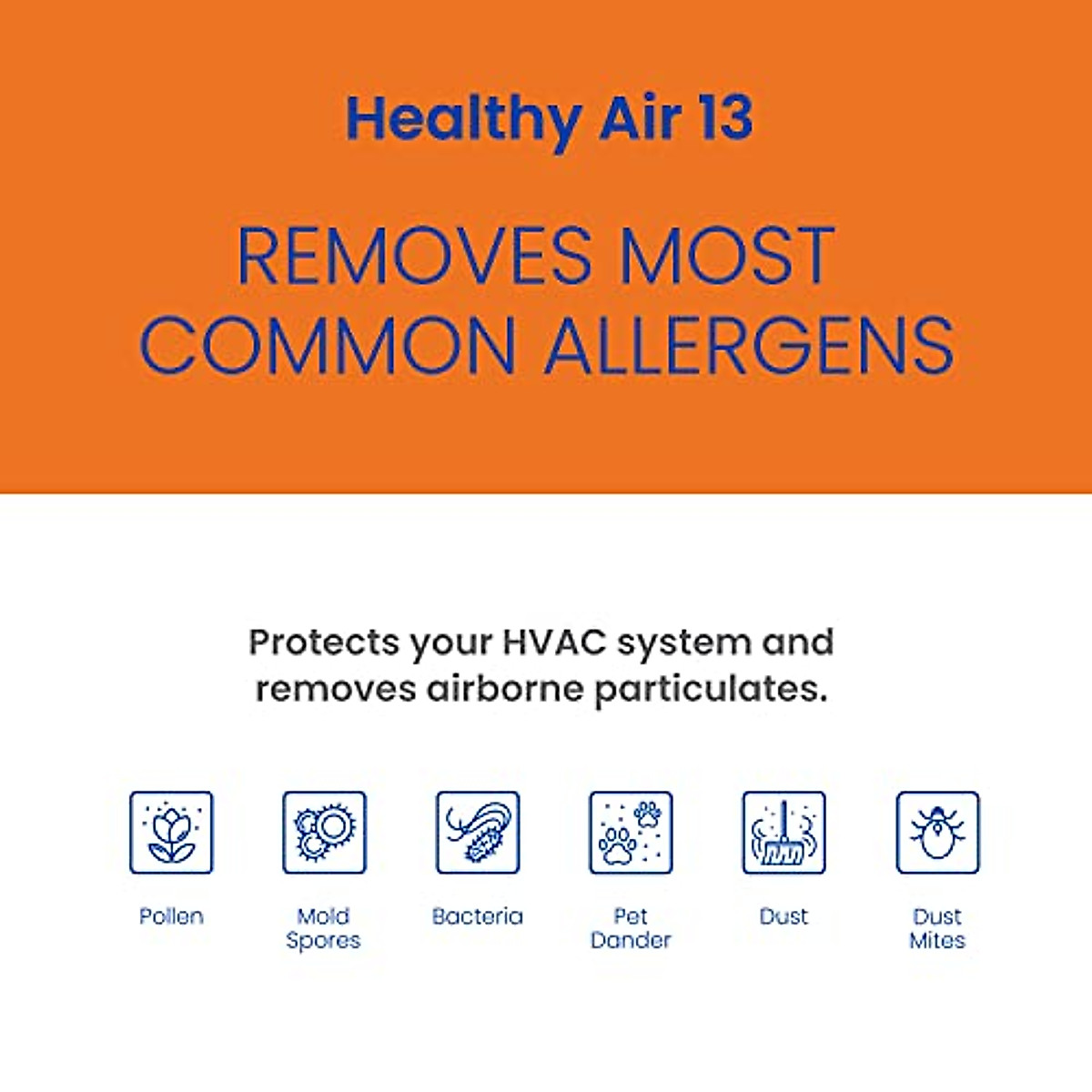 AprilAire 213 Replacement Filter for AprilAire Whole House Air Purifiers - MERV 13, Healthy Home Allergy, 20x25x4 Air Filter (Pack of 2)