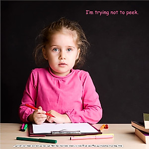 StikArt Removable Stickers - Alphabet Letters Desk Strips & Numbers Desk Strips (8 Pack)