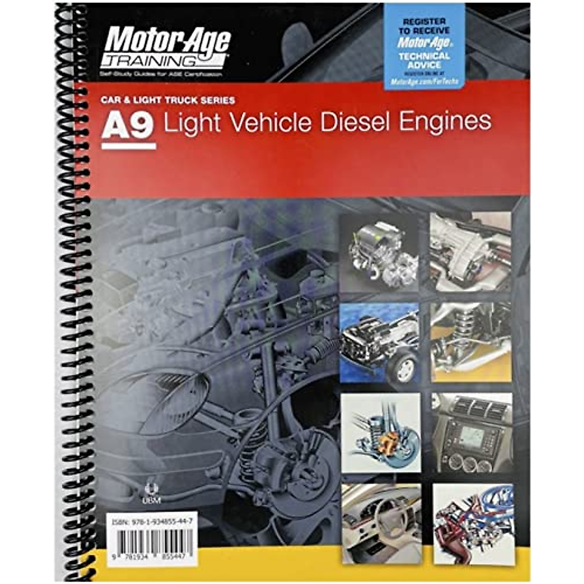 ASE Certification Test Prep - Car/Light Truck Study Guide Package A1-A9 (Motor Age Training)