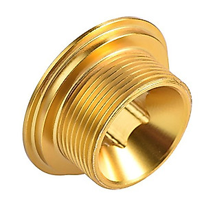 Yosoo Health Gear Crank Arm Fixing Bolt, Crank Bolt, Aluminum Alloy Crank Fixing Bolt for Road Bike Mountain Bike 5 Colors Optional(Gold)