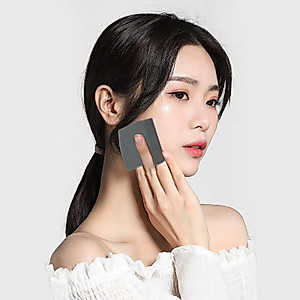 WishLotus 200Pc Oil Blotting Sheets for Face, Linen Oil Blotting Paper with Mirror Case and Powder Puff for Oily Skin, Oil Absorbing Sheets for Men and Women(200)