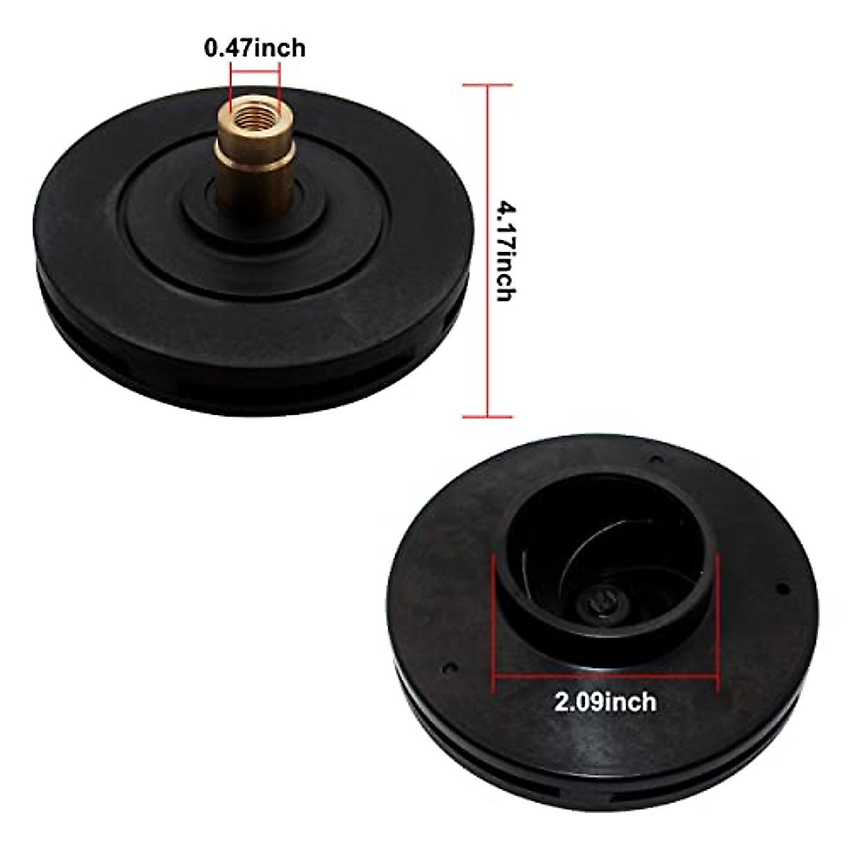 TIROAR SPX2607C Impeller Replacement for Select Hayward Pumps