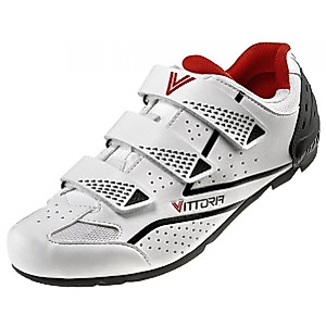 Vittoria Force SPD Spin Cycling Shoes (44 M EU / 10 D(M) US, White)