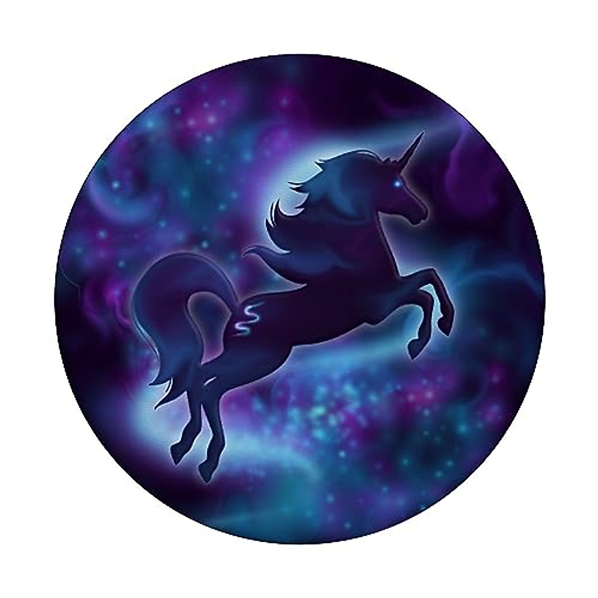 Pink Purple Teal Galaxy Unicorn PopSockets Standard PopGrip