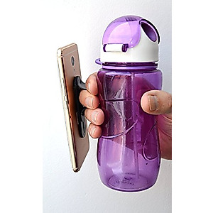 Cell Phone Grip, Universal Handheld Finger Strap Loop Holder for iPhone Samsung Smartphone Kindle Tablet Car Vent Holder by FourPlusOne