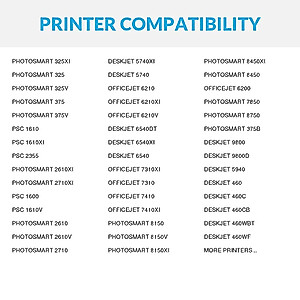 SPEEDYINKS Remanufactured Ink Cartridge Replacements for HP 98 and HP 95 to use for Officejet 150 100 6310, PhotoSmart 8050 C4180 C4150, Deskjet 460 5940 Printer (2 Black, 2 Color, 4-Pack)