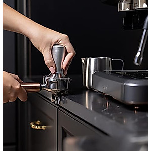 Café Bellissimo Semi Automatic Espresso Machine + Milk Frother | WiFi Connected| Built-In Bean Grinder, 15-Bar Pump & 95-Ounce Water Reservoir | Matte Black, C7CESAS3RD3