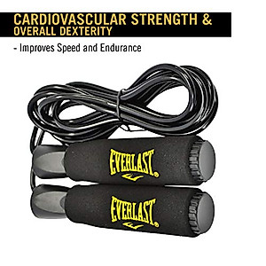 Everlast 9Ft Pvc Jump Rope, 9 feet (Black)