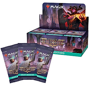 Magic: The Gathering Streets of New Capenna Draft Booster Box | 36 Packs + 1 Box Topper (541 Magic Cards)