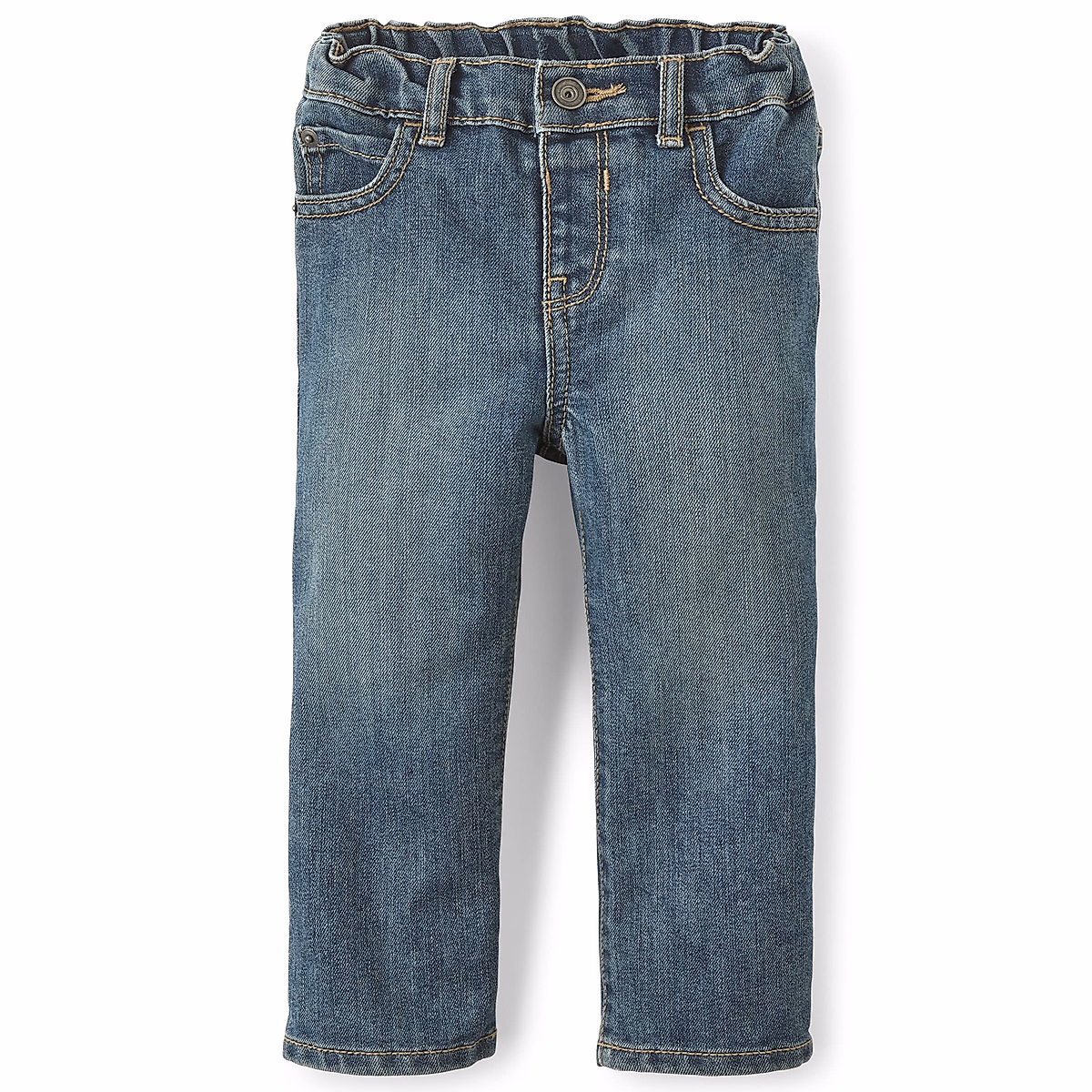 The Children's Place Baby Boys and Toddler Boys Basic Bootcut Jeans, Tide Pool, 4T