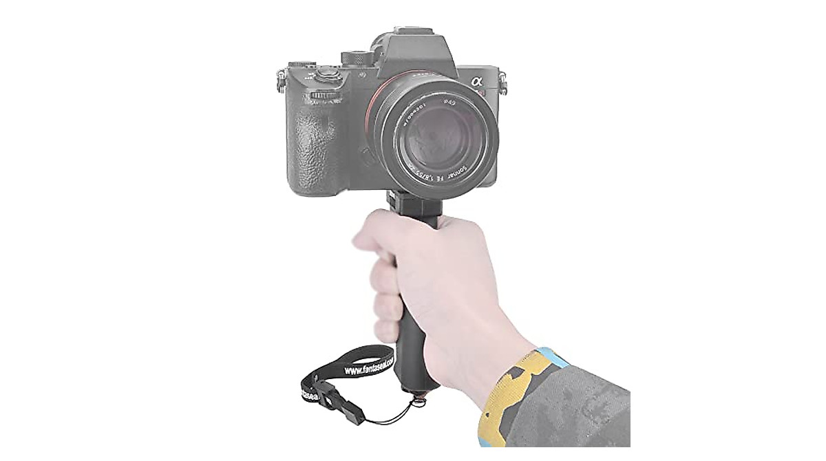 Universal Camera Hand Grip Stabilizer for Vlogging & Content Creation