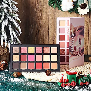 2Pcs UCANBE Twilight Dusk + Aromas Nude Eyeshadow Palette Makeup Set, Matte Shimmer Glitter Pressed Pearl All Highly Pigmented Blending Powder, Natural Velvet Texture Eye Shadow Kit